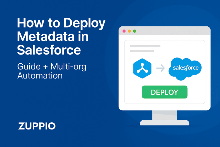 How to Deploy Metadata in Salesforce (Full Guide + Automation)